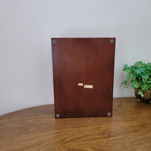 Vintage Wood Storage Box, Bombay Company 4 Compartment Keepsake Box - Etsy