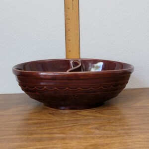 Marcrest Stoneware Divided Bowl, Vintage 10 50 50 Casserole Dish - Etsy