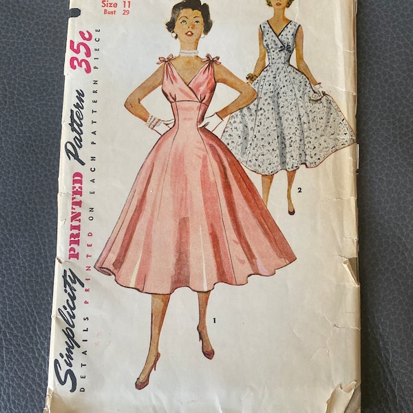 Shelf Bust Dress Pattern - Etsy