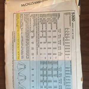 1970's Marlo Thomas Mccalls 5300 Sewing Pattern - Etsy