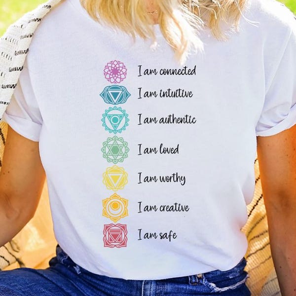 Chakra Shirt - Etsy