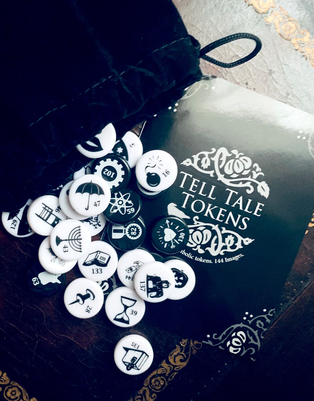 Tell Tale Tokens - Etsy