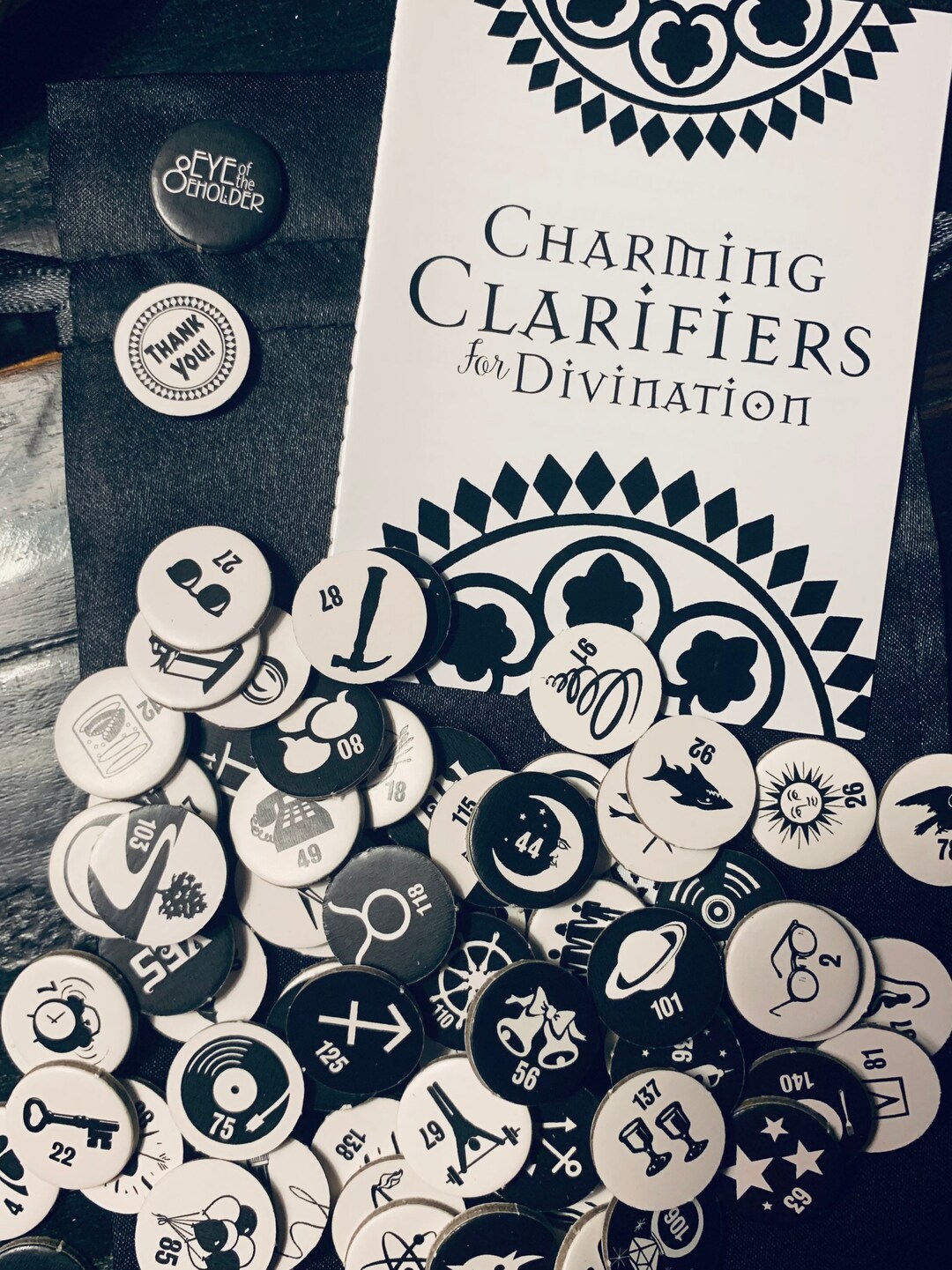 Charming Clarifiers for Divination tarot Charm Chips - Etsy