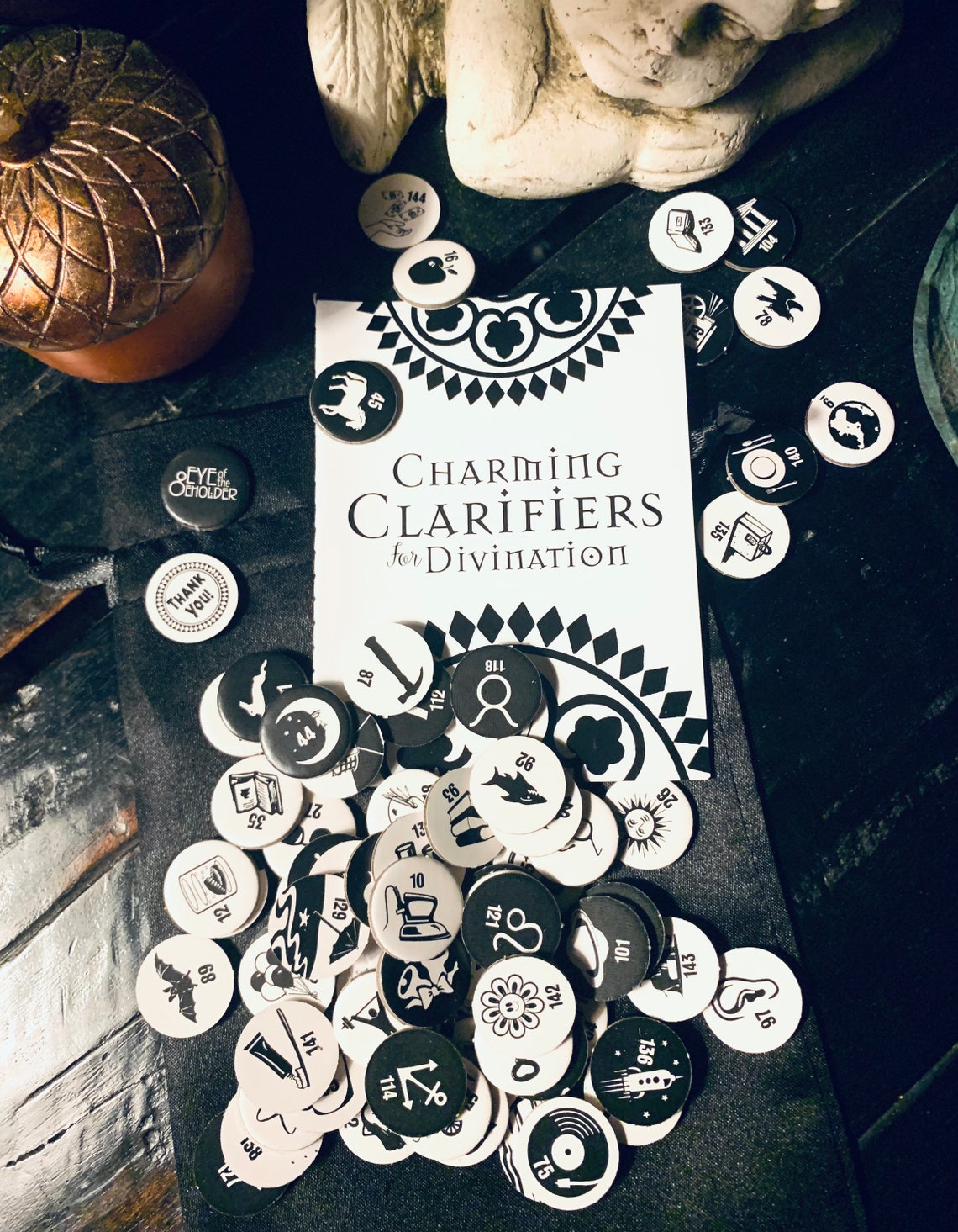 Charming Clarifiers for Divination tarot Charm Chips - Etsy