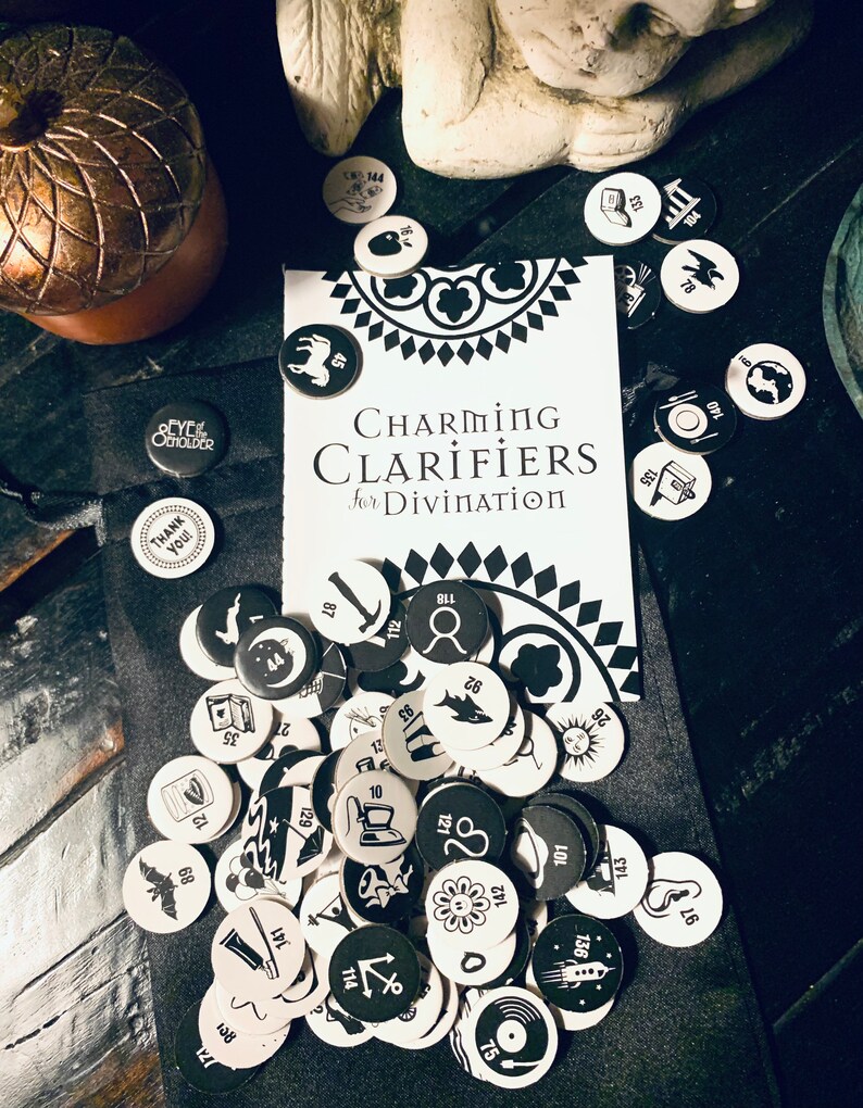 Charming Clarifiers for Divination tarot Charm Chips - Etsy