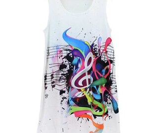 Music note dress | Etsy