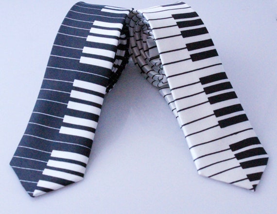 Piano Theme Tie | Etsy