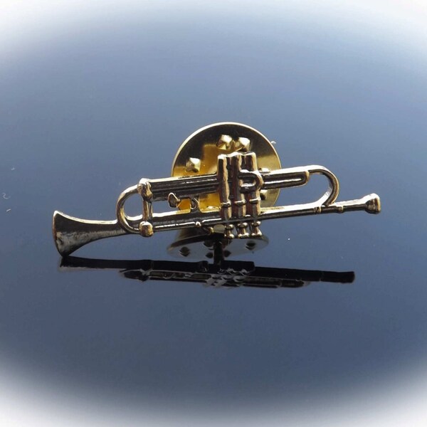 Trumpet Pin - Etsy