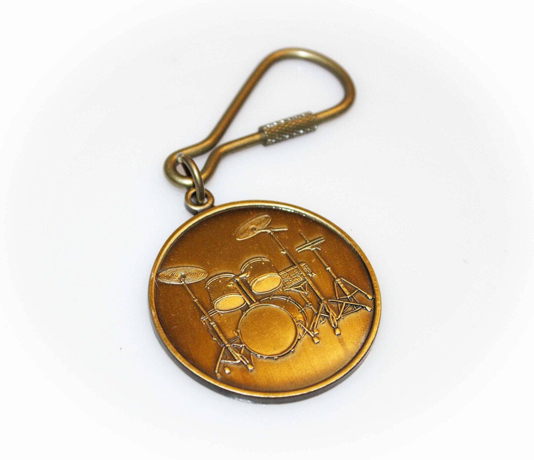 Drum Kit Keychain / Keyring - Etsy