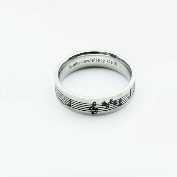 Music Note Ring - Etsy