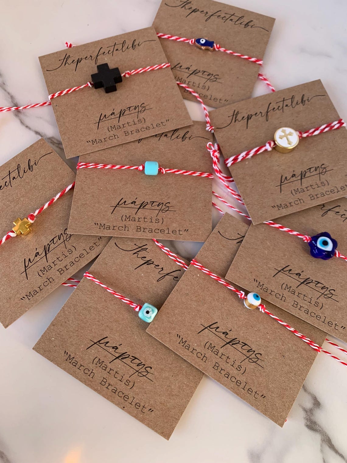 March Bracelets"martis" - Etsy