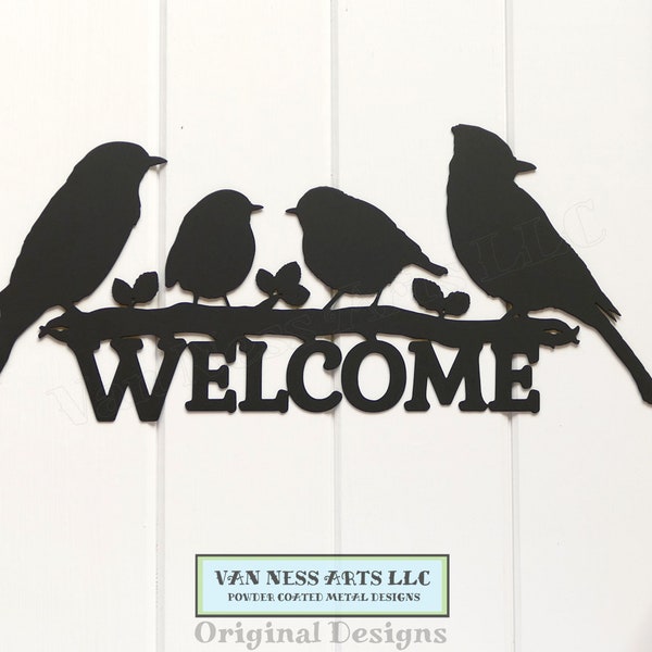 Bird Welcome Sign - Etsy