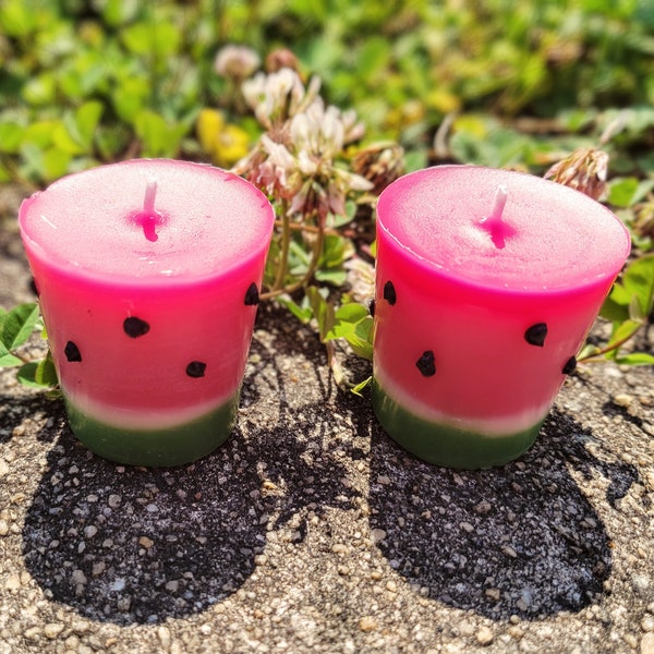 Watermelon Candle - Etsy