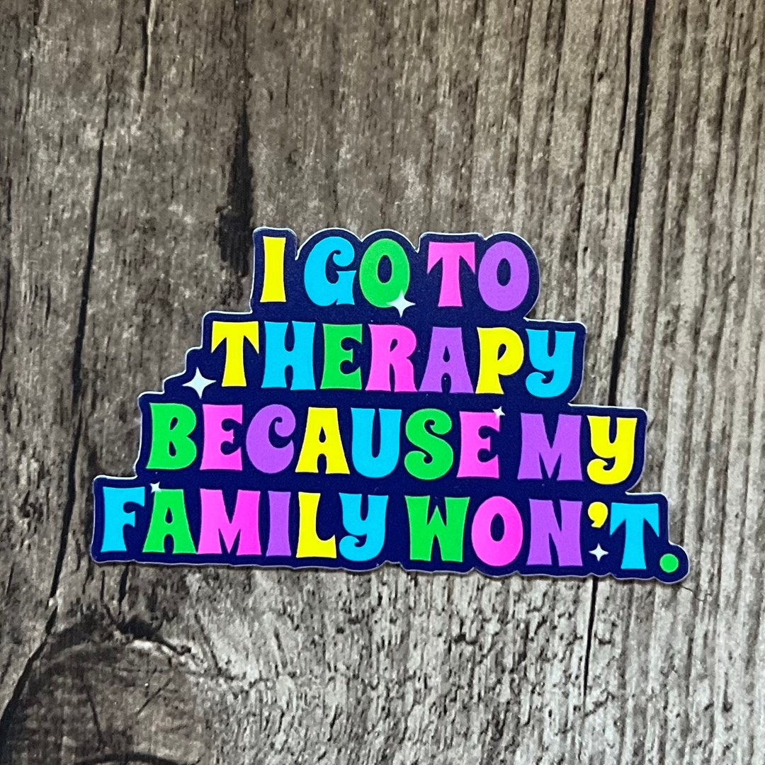 Therapy Sticker, Trauma Sticker, Mental Health Sticker, Therapist ...