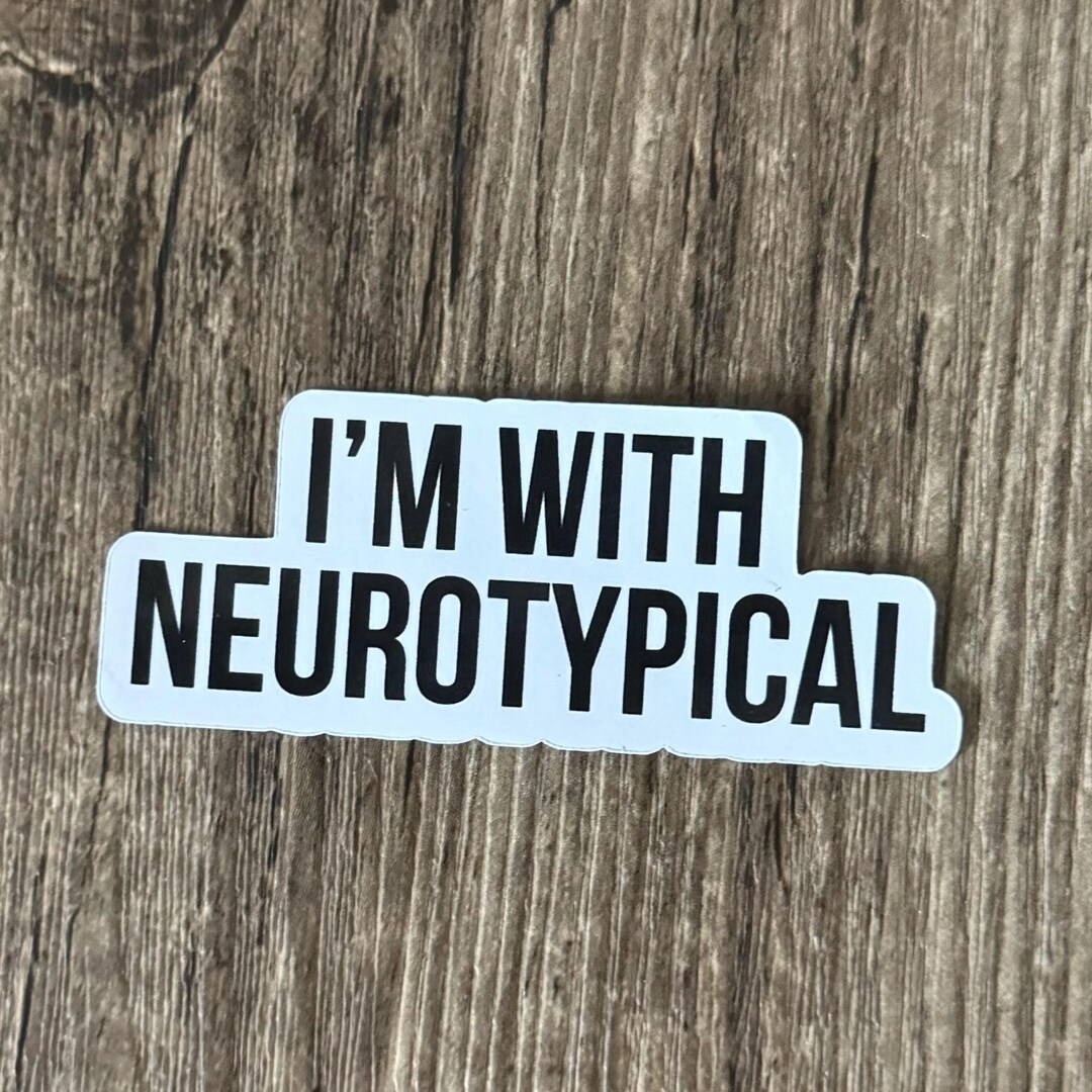 Neuro Spicy Stickers, Neurotypical, Laptop Sticker, Decal, Sticker ...