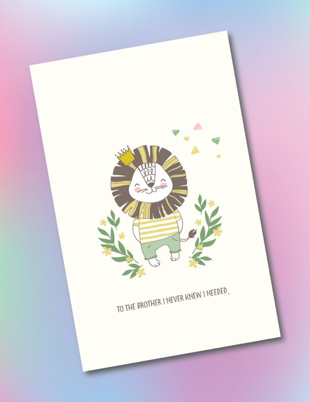 Transgender Card, Greeting Card, Digital Download, Paper Card, Trans ...