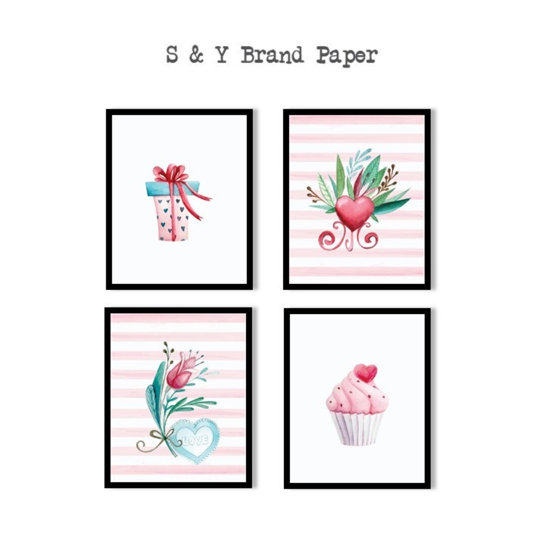PRINTABLE Delicious Sweets Wall Decor Digital Print Nursery / Kids Room ...