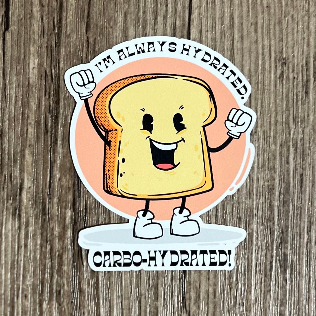 Carbohydrate Sticker, Carb Sticker, Hydrate Sticker, Sticker for Her ...