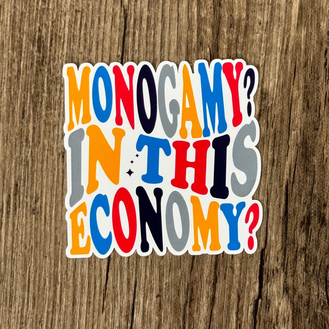 Monogamy Sticker, Polyamory Sticker, 2slgbtqia Sticker, Pride Sticker ...