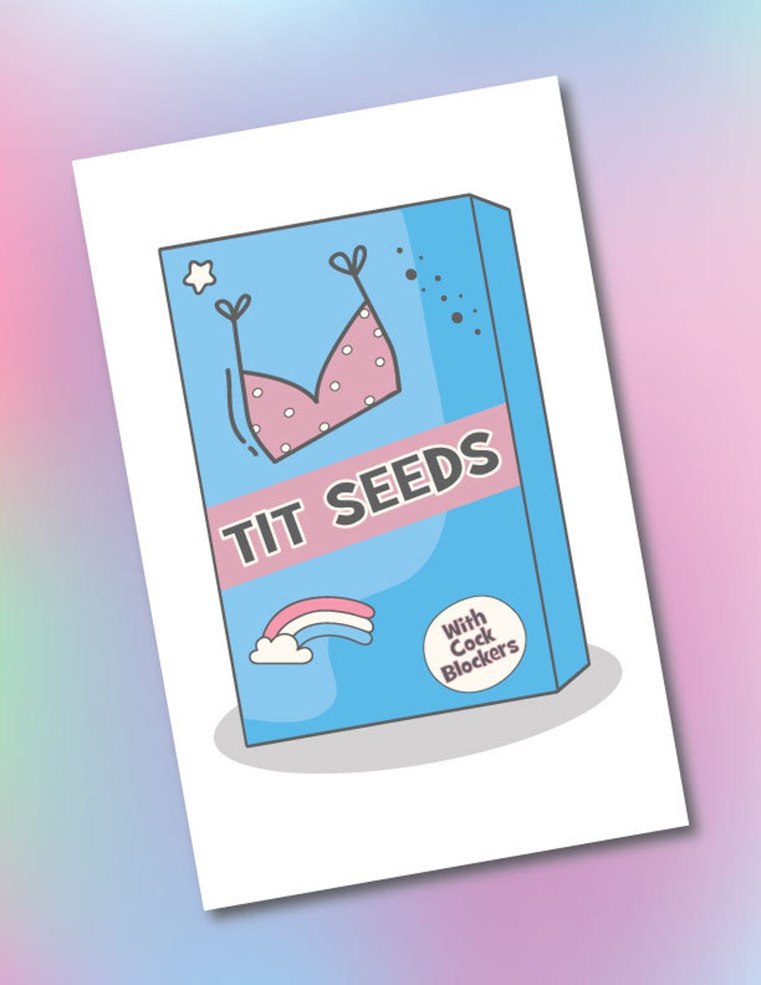 Transgender Card, Greeting Card, Digital Download, Paper Card, Trans ...