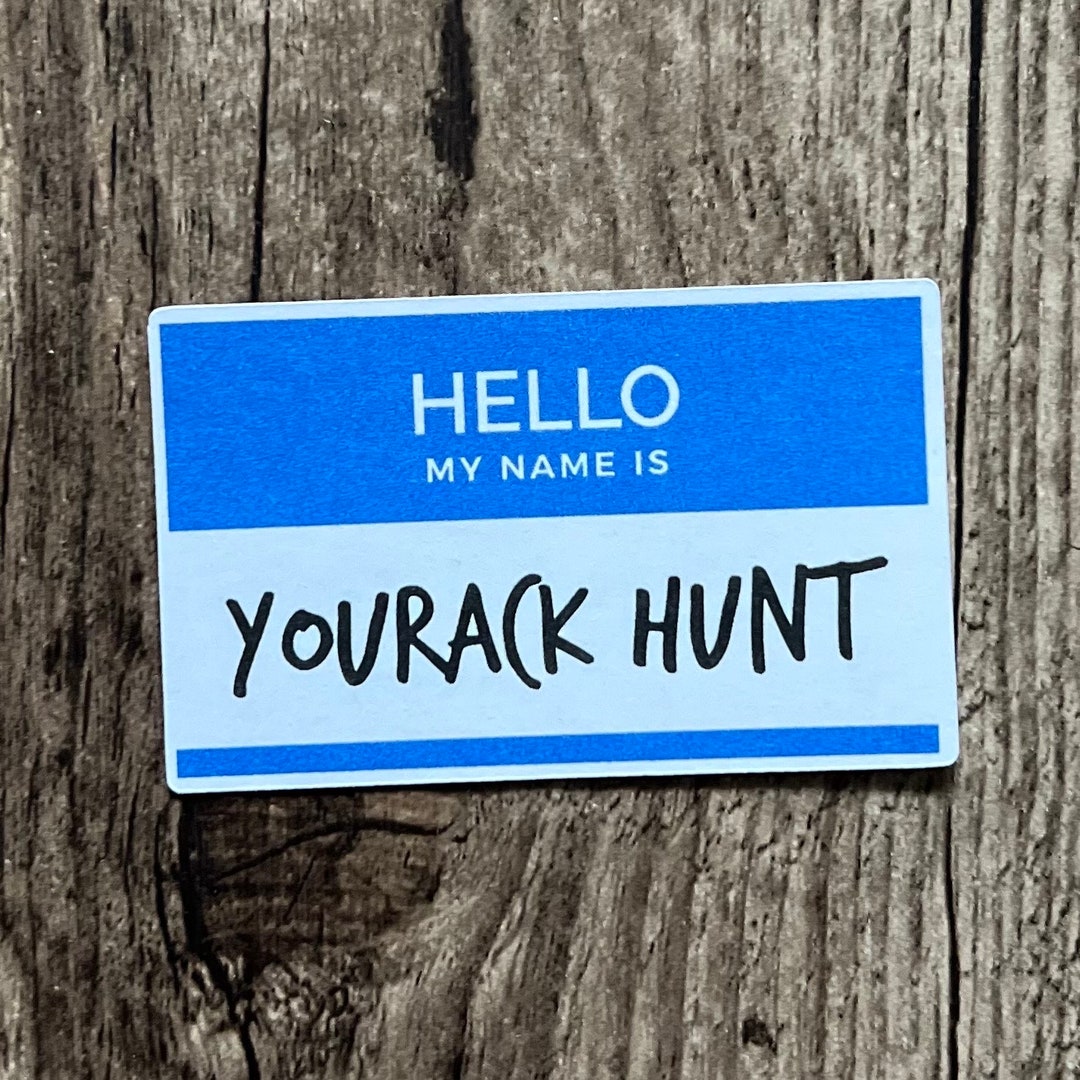 Insult Sticker, Yourack Hunt Sticker, Cunty Sticker, Cunty Gift, Laptop ...