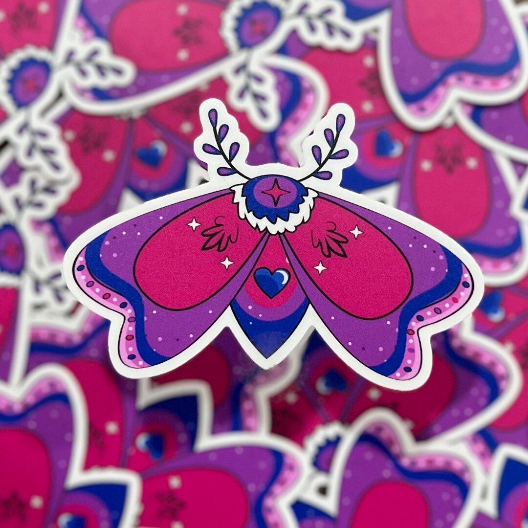 Bisexual Sticker, Die Cut, Laptop Sticker, Decal, Sticker, Sticker Cute ...