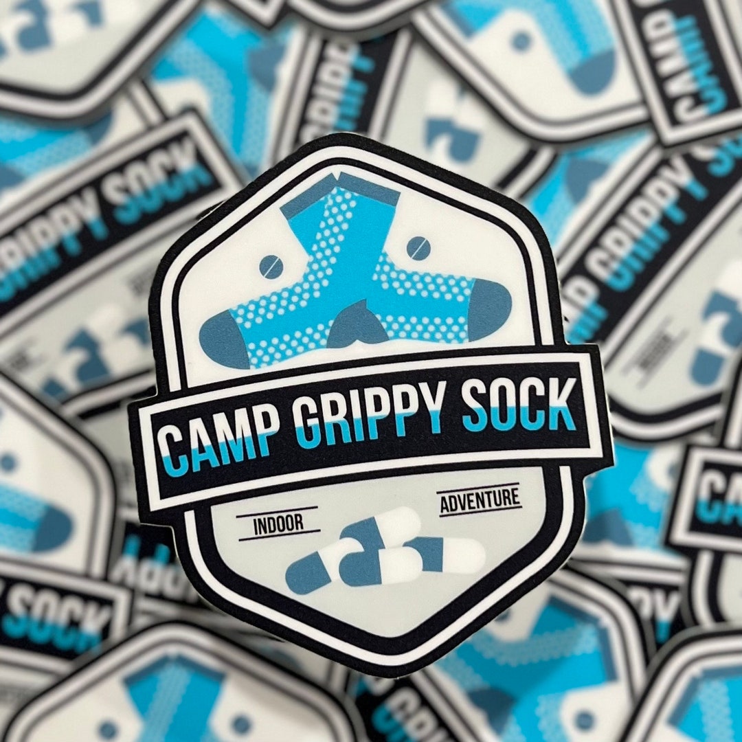 Grippy Sock, Grippy Sock Gang, Die Cut Sticker, Die Cuts, Gift for Her ...