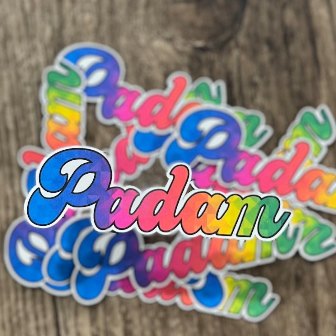 Padam Sticker, Padam Padam, Die Cut , Tiktok Sticker, Padam Fan, Padam ...