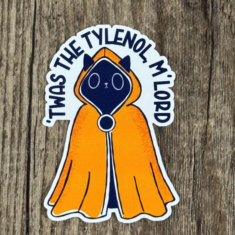 Autism Tylenol Sticker - Etsy UK