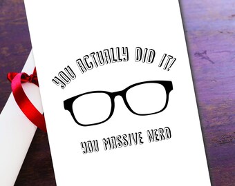 Nerd Graduation - Etsy