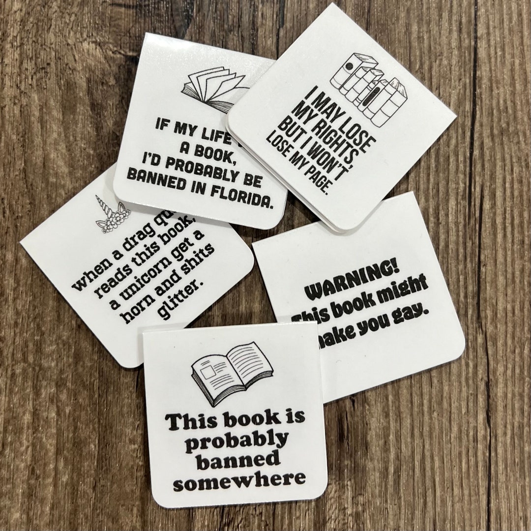 Magnetic Bookmark, Gift for Friend, Gift for Me, Sarcastic Bookmarks ...