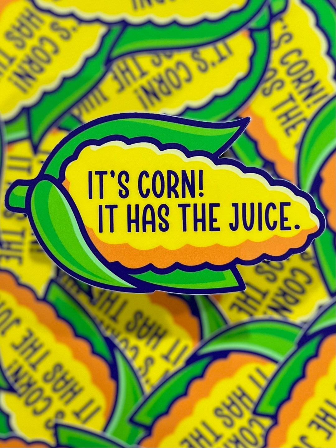 It's Corn Sticker, Corn Song Sticker, Die Cut Stickers, Die Cuts ...