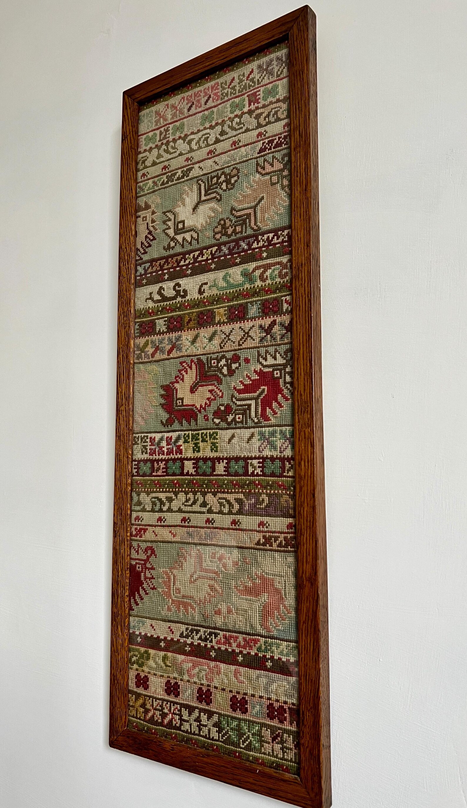 Beautiful! Rare Original Wall Art Antique Geometric Abstract Aztec ...