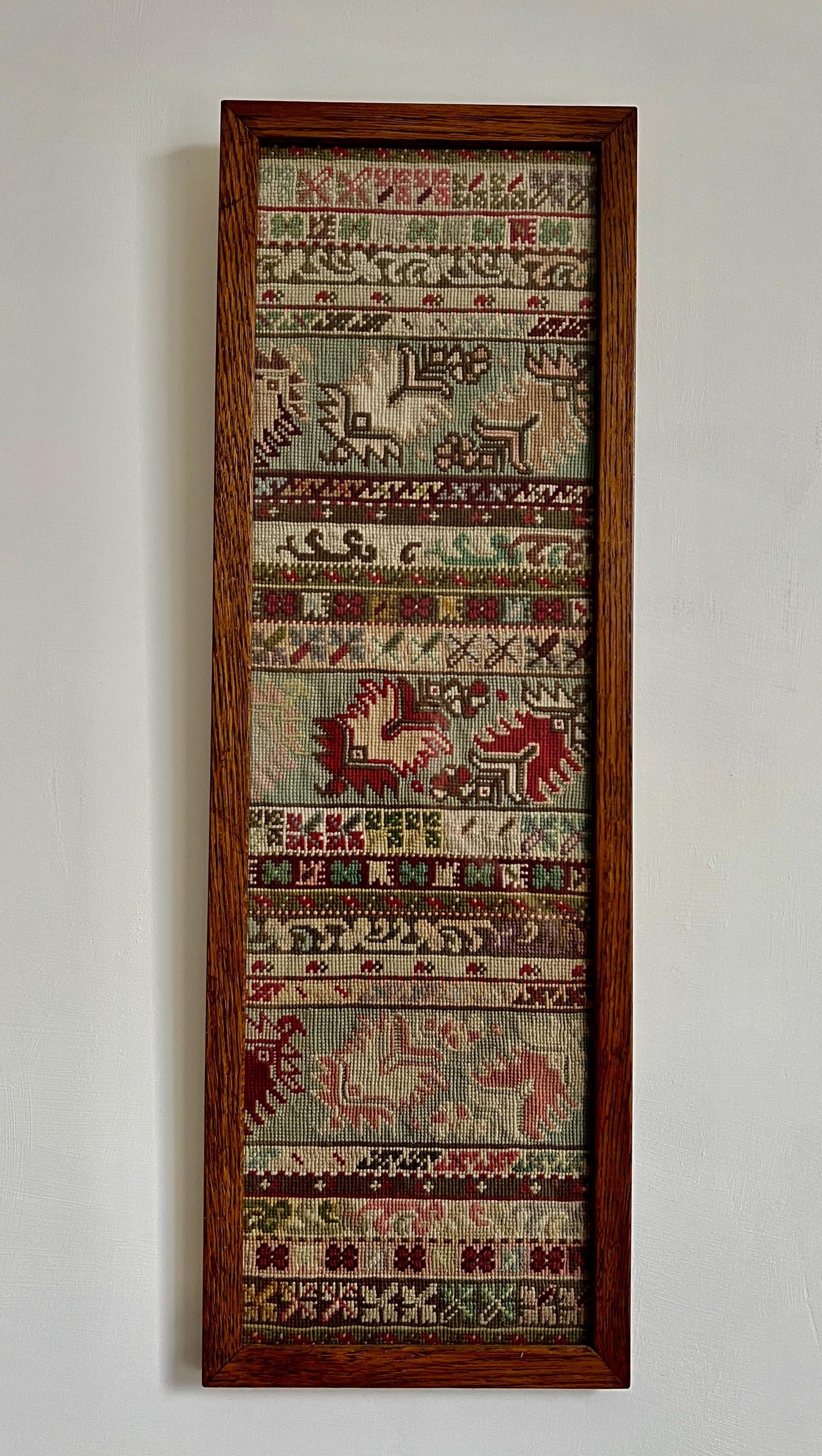 Beautiful! Rare Original Wall Art Antique Geometric Abstract Aztec ...