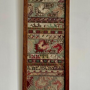 Beautiful! Rare Original Wall Art Antique Geometric Abstract Aztec ...