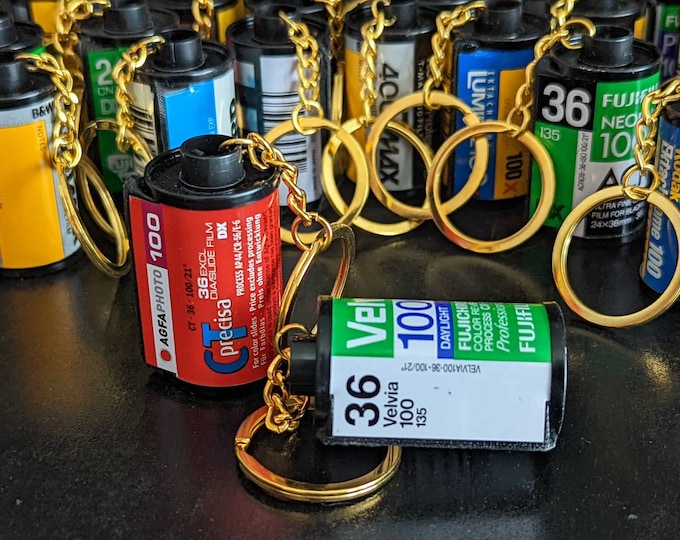Handmade Film Keychain - Etsy