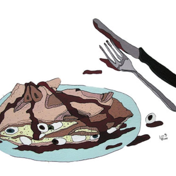 Crepes Drawing - Etsy