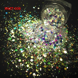 9COLORS Iridescent White Color With Super Sparkling Light - Etsy