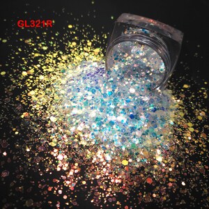 9COLORS Iridescent White Color With Super Sparkling Light - Etsy