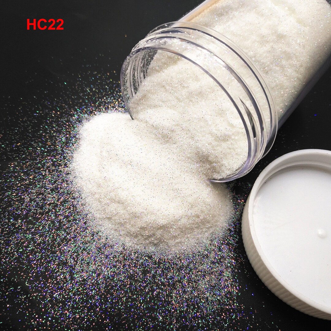 0.2mm-iridescent Rainbow White Shining Fine Glitter Dust Powder With ...