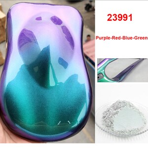 10gram Color Shift Mirror Chameleon Pearlescent Pigment Epoxy Resin ...