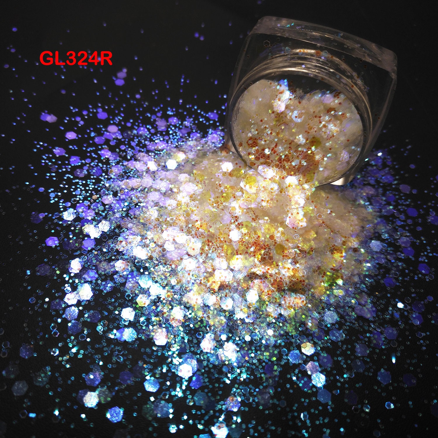 9COLORS Iridescent White Color with Super Sparkling Light | Etsy