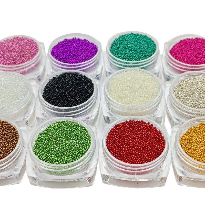 Caviar Nail Beads - Etsy