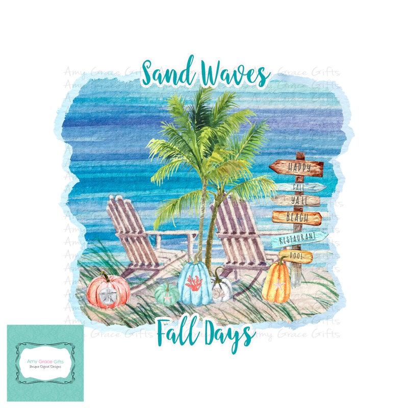 Fall Beach Decor - Etsy