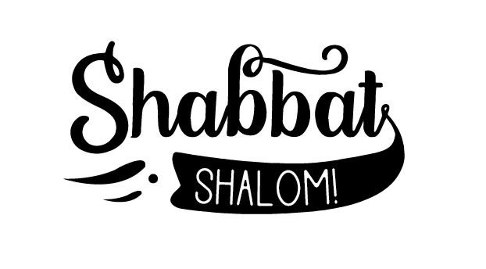 Set of 10 A7 Folded Cards and Envelopes, Good Shabbos, Yom Tov, Shabbat ...