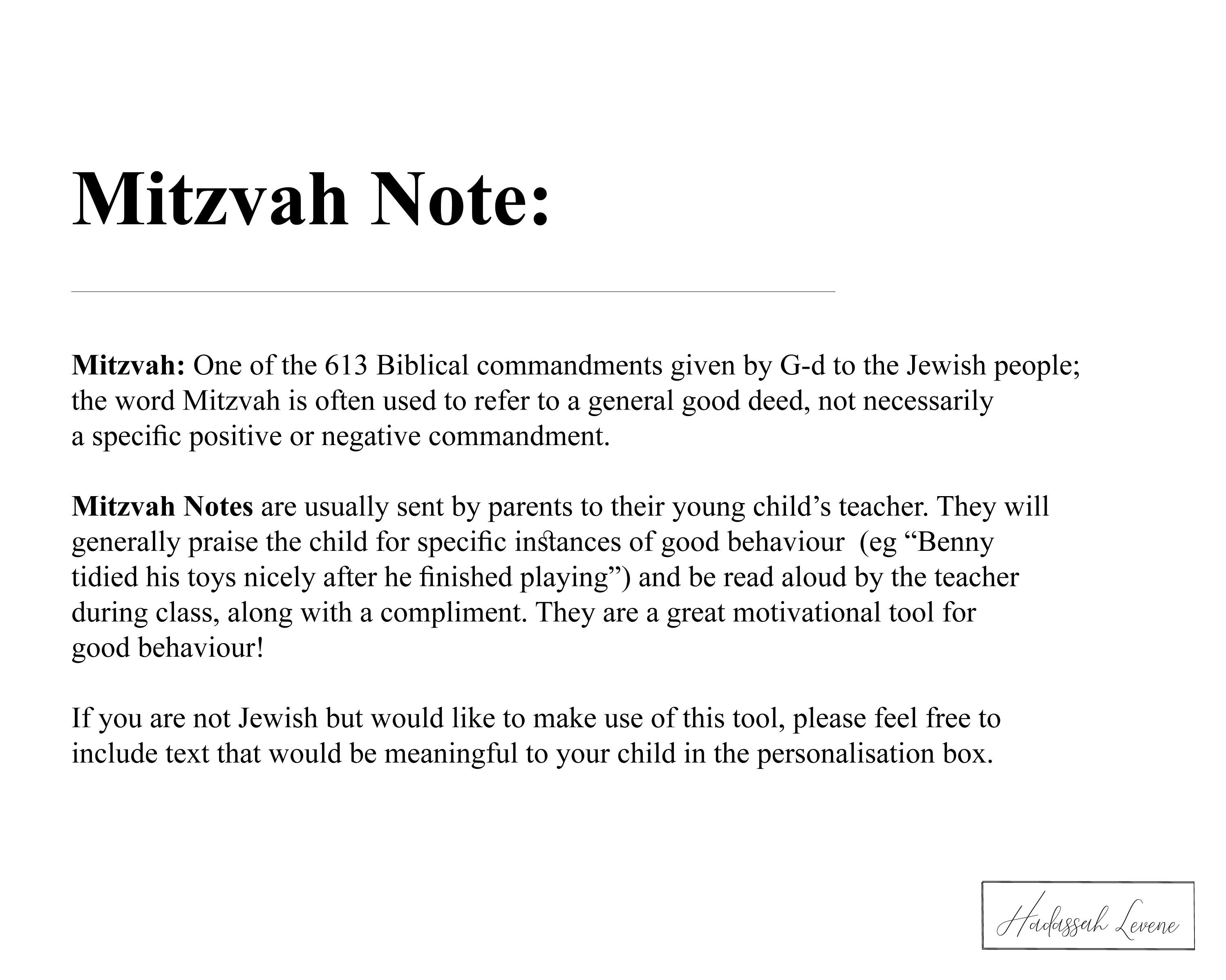 Teddy Bear Mitzvah Note Notepad Personalised Stationery - Etsy