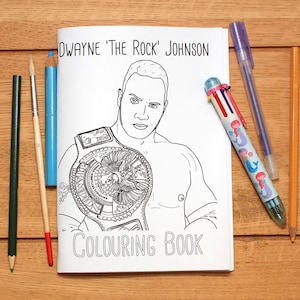 john cena and the rock coloring pages