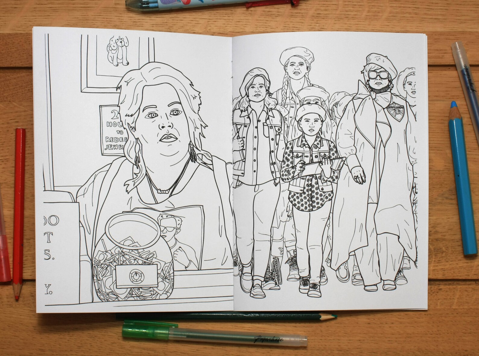Melissa Mccarthy Colouring Book - Etsy UK