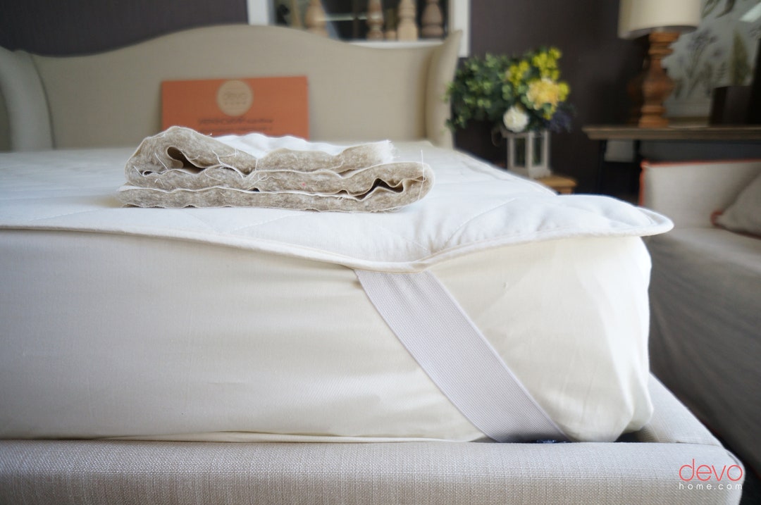 Hemp Mattress Cover - Hypoallergenic Washable Protector - Etsy