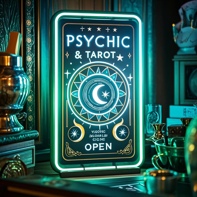 Fortune Teller Sign - Etsy